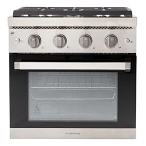 Furrion 3-Burner RV Gas Range Oven with Flame Sense (FFD) - 17", Glass ...